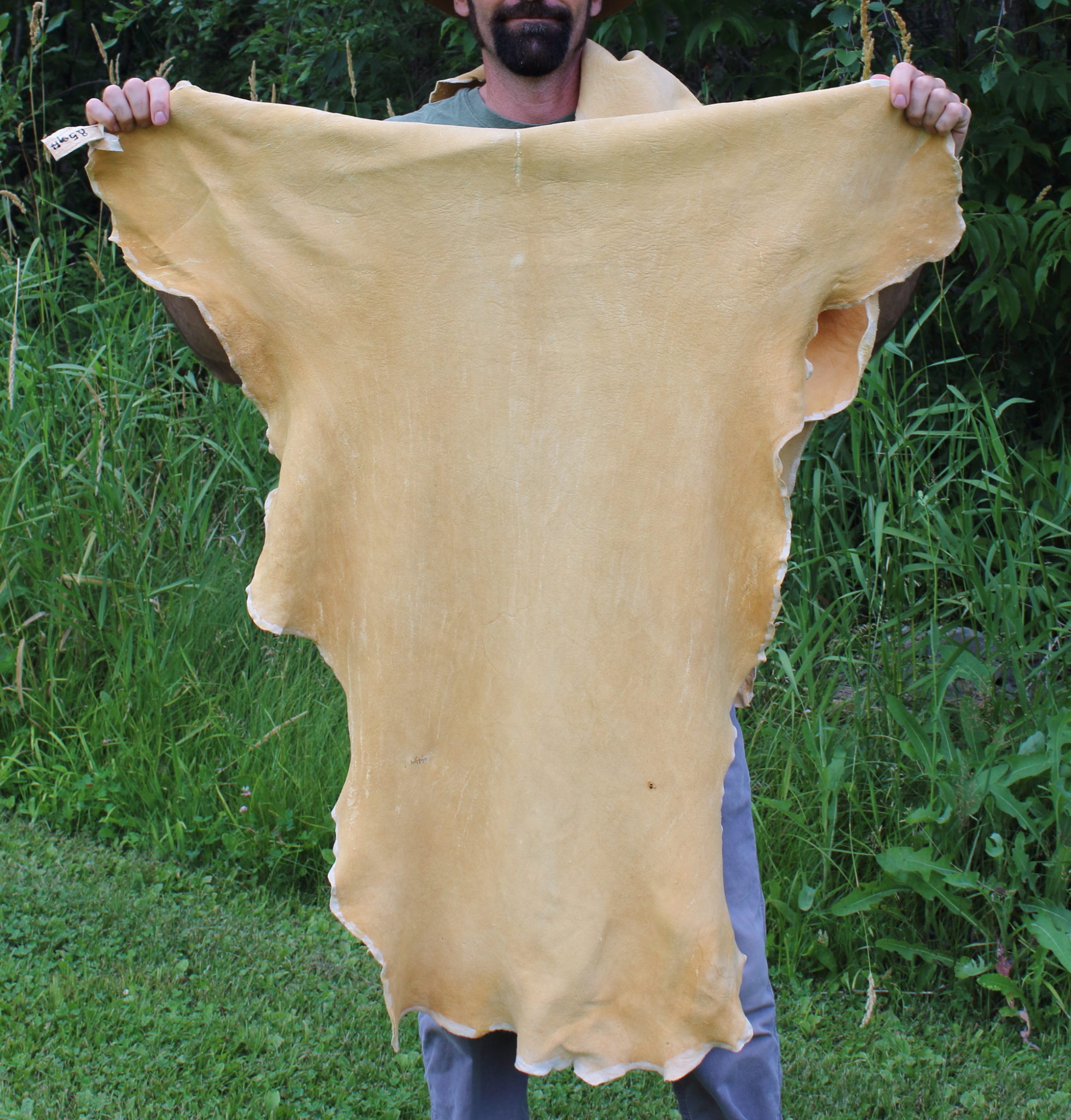 Braintanned Leather Hide #144 - Walker's Braintan Leather & Bushcraft